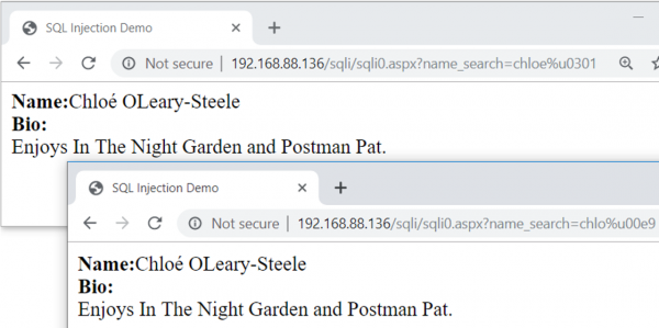 Detecting Unicode Normalization vulnerabilities | AppCheck