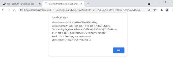 Security Advisory: Persistent XSS via Avatar Upload in Kentico CMS (CVE-2021-43991)
