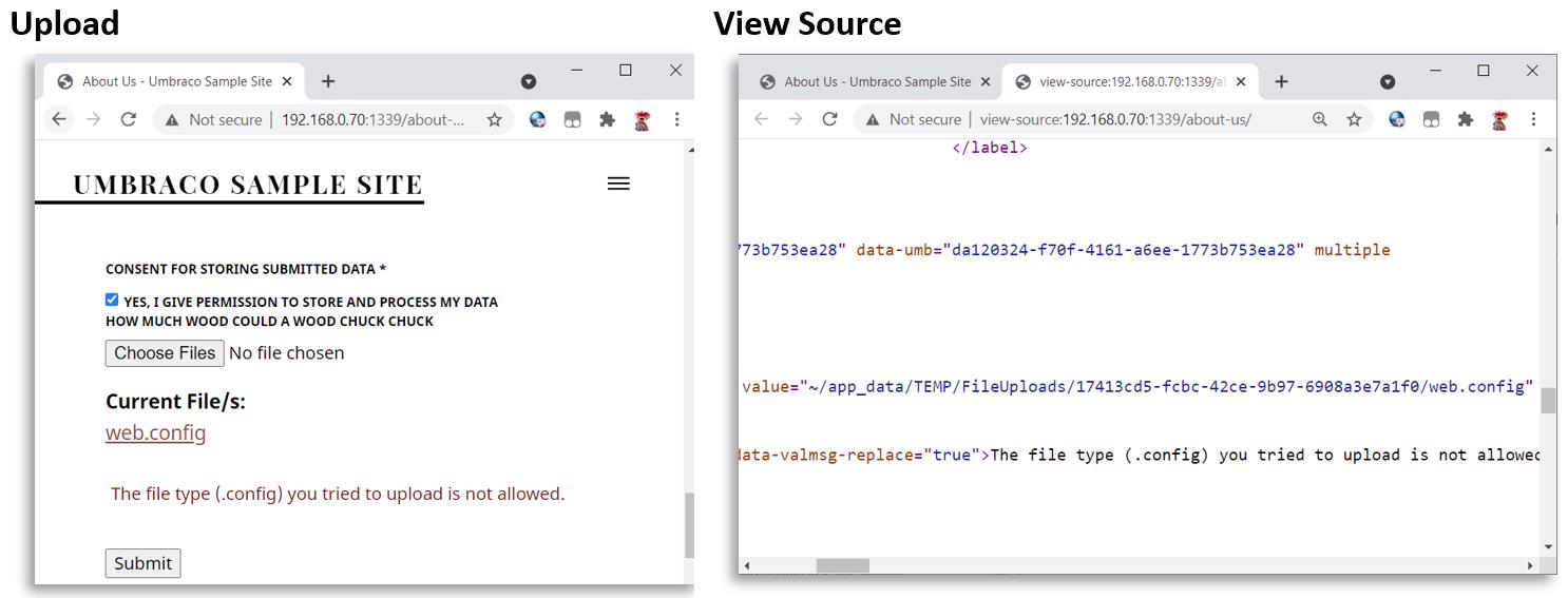Umbraco Forms File Upload Vulnerability: Technical Analysis (CVE-2021-37334)